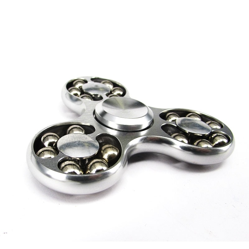 Fidget spinner 18-balls (Silver) | La Tienda Cubera