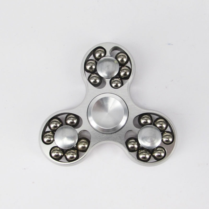Fidget spinner 18-balls (Silver) | La Tienda Cubera