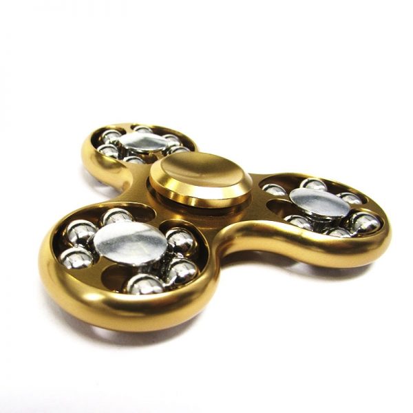 Fidget spinner 18-balls (Gold) | La Tienda Cubera