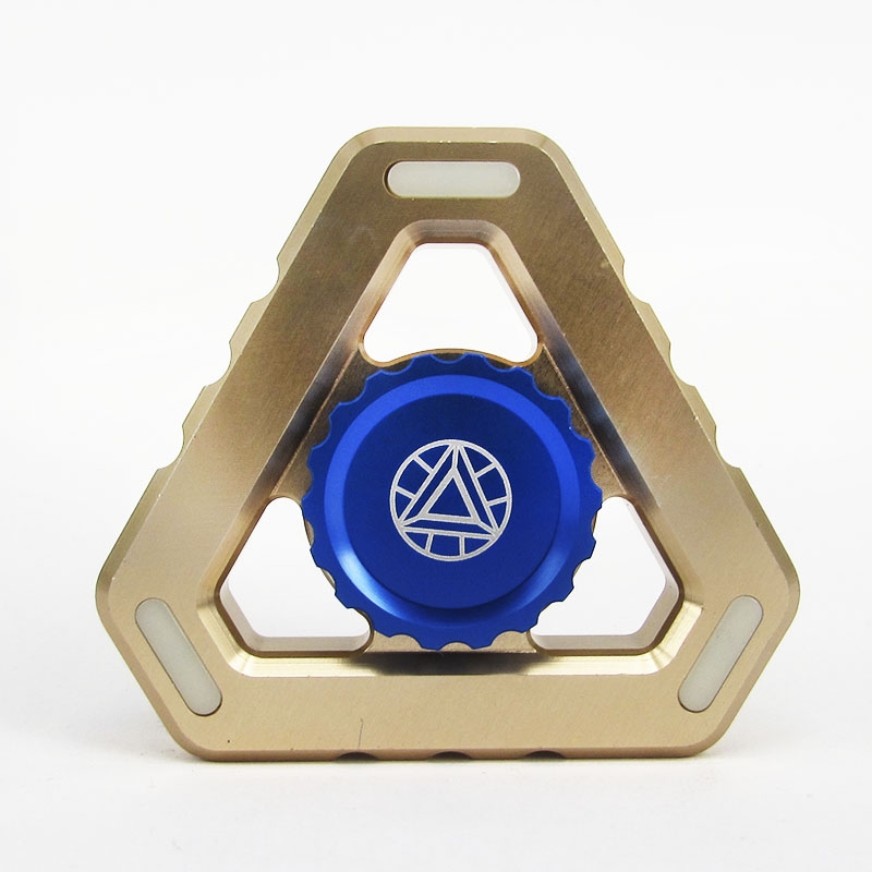 Fidget spinner – Transformer Triangle (yellow) | La Tienda Cubera