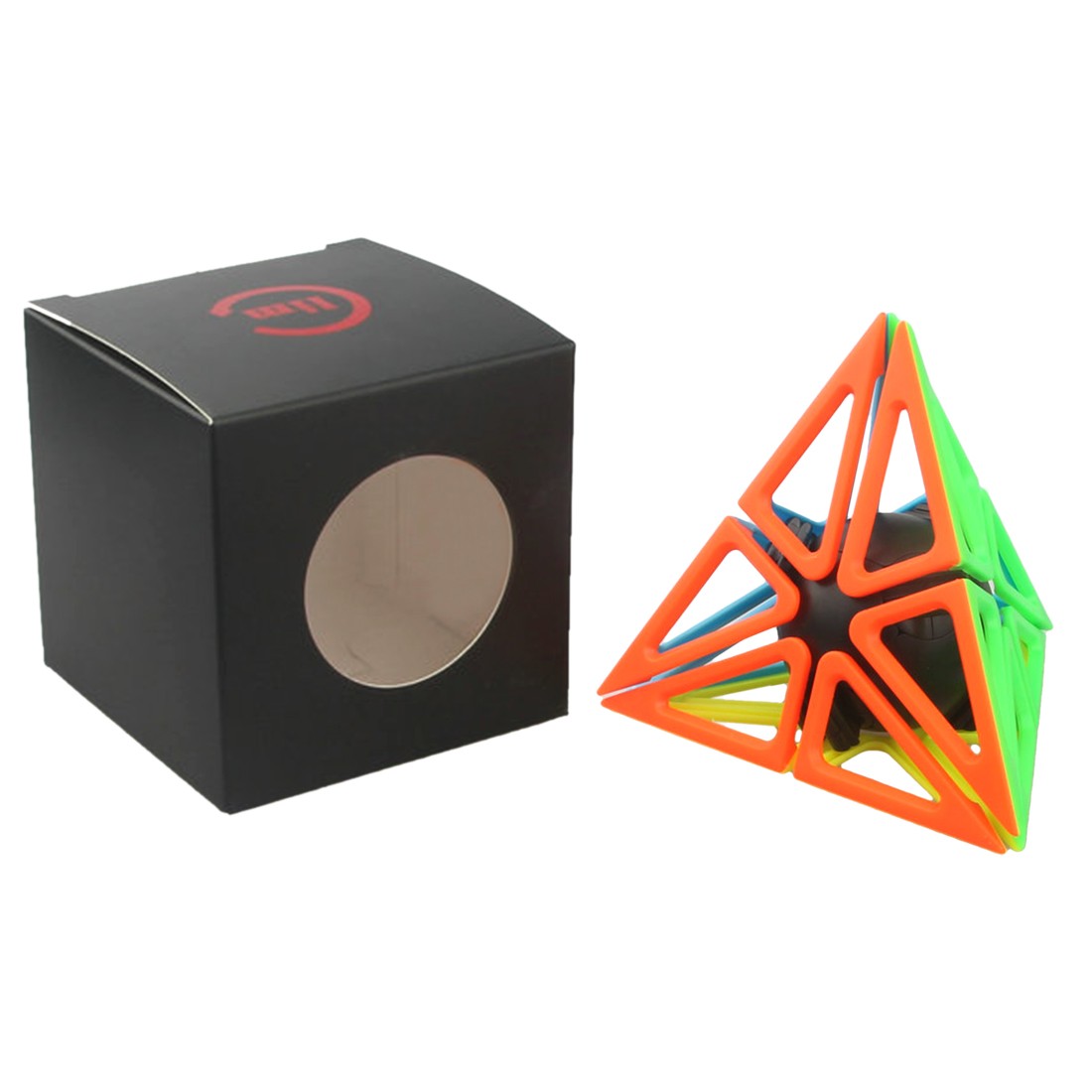 Children Fangshi Lim Framework Pyramid Magic Cube Puzzle Educational ...