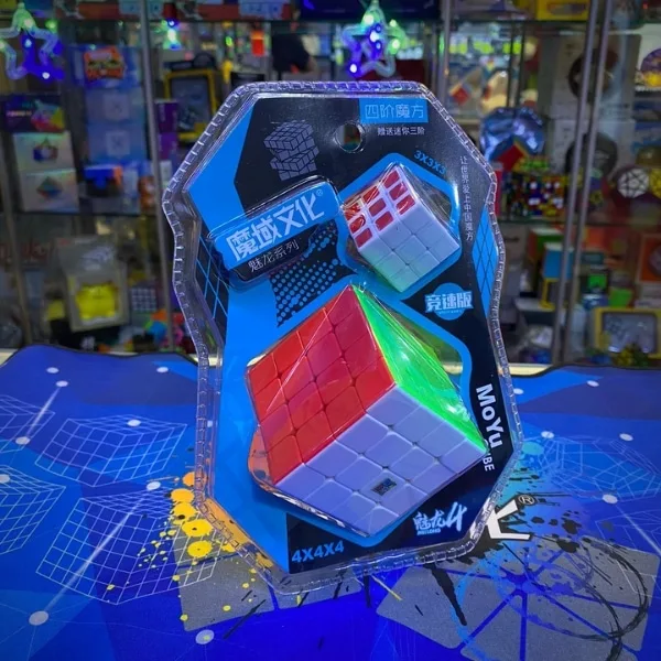 MoYu Meilong 4x4 + Mini 3x3 | La Tienda Cubera